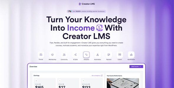 Creator LMS Pro 1.1.4 - WeaDown