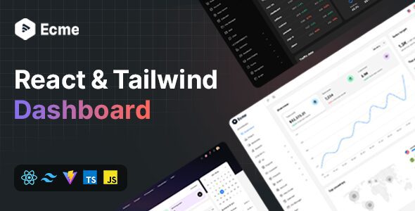 Ecme 1.3.8 - React Tailwind Admin Template (React 19) - WeaDown