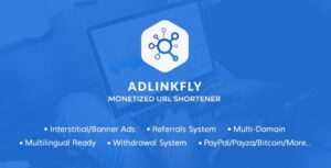 AdLinkFly 6.6.4 – Monetized URL Shortener