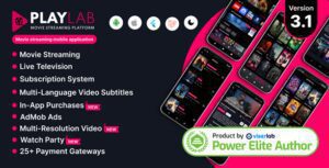 PlayLab 3.1 - Cross Platform on Demand Movie Streaming Mobile ...