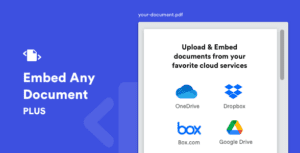 Embed Any Document Plus 2.8.6 - WordPress Plugin - WeaDown