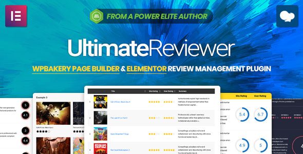 Ultimate Reviewer 2.21.1 - Elementor & WPBakery Page Builder Addon - WeaDown