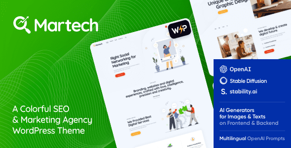 MarTech 1.6.0 - Marketing Agency WordPress Theme - WeaDown