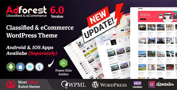 AdForest 6.0.6 - Classified Ads WordPress Theme - WeaDown
