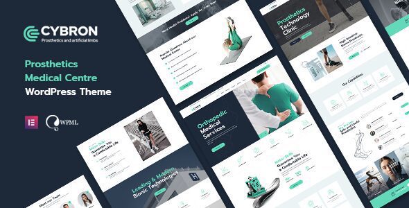 Cybron 1.0.2 - Prosthetics Medical Center WordPress Theme - WeaDown