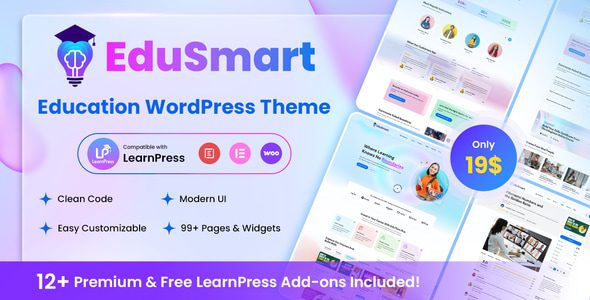 EduSmart 1.0.0 - Education WordPress Theme - WeaDown