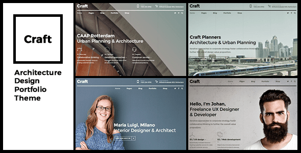 Craft Portfolio 1.4.0 - Architecture & Design WordPress Theme - WeaDown