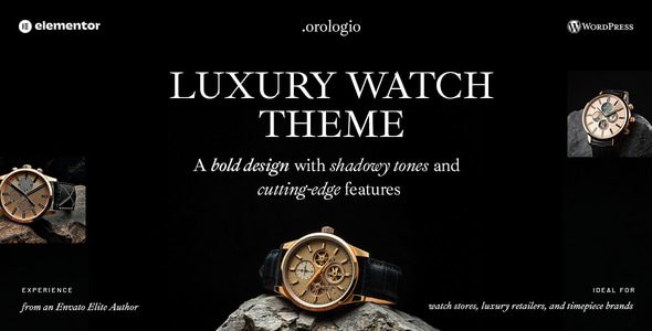 Orologio 1.4 - Luxury Watch Store WordPress Theme - WeaDown